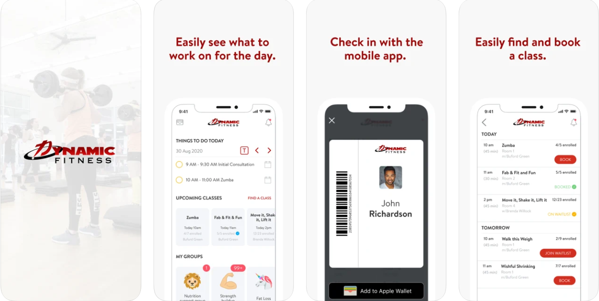 Dynamic Fitness App | Workout & Exercise Tracker